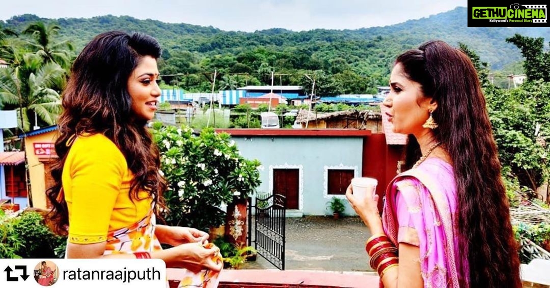 Tanvi Dogra Instagram – #repost @ratanraajputh ・・・ When Santoshi met ...
