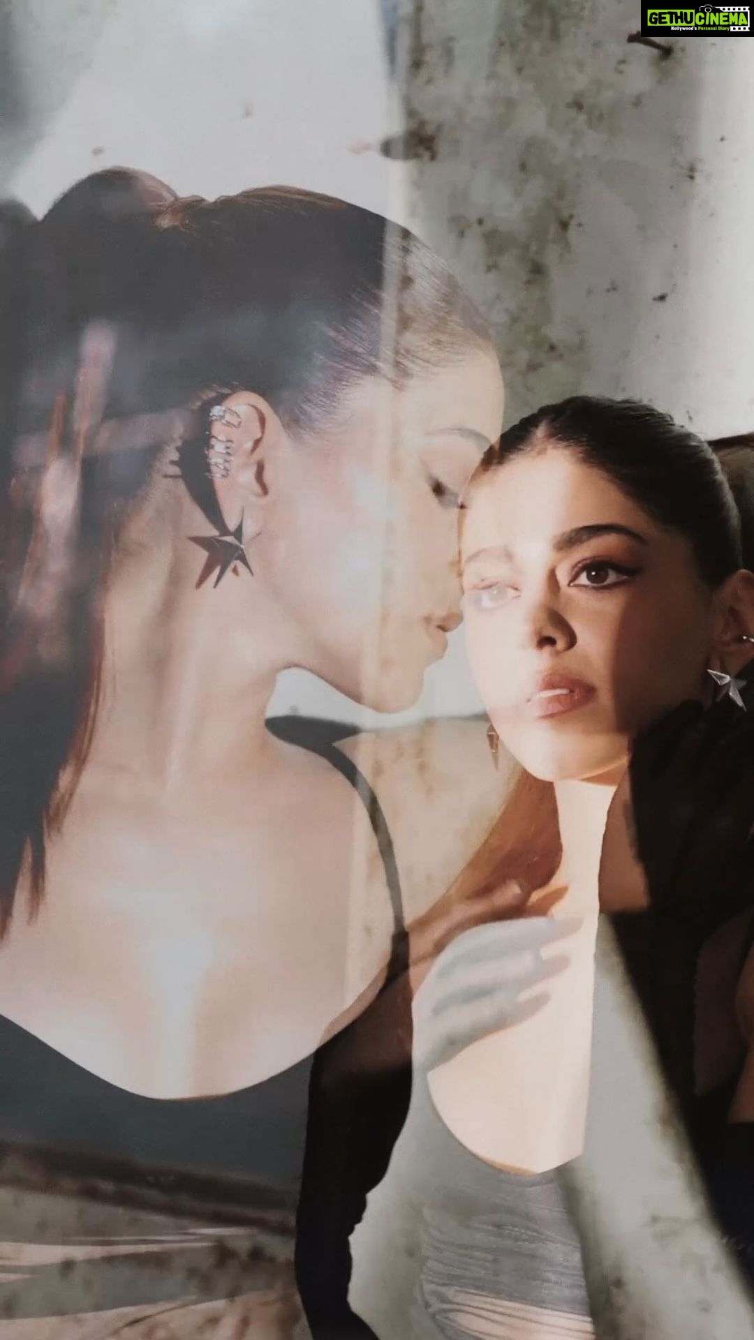 Alaya F Instagram – Nice girl channeling her inner bad guy 🤪🖤 Video by ...