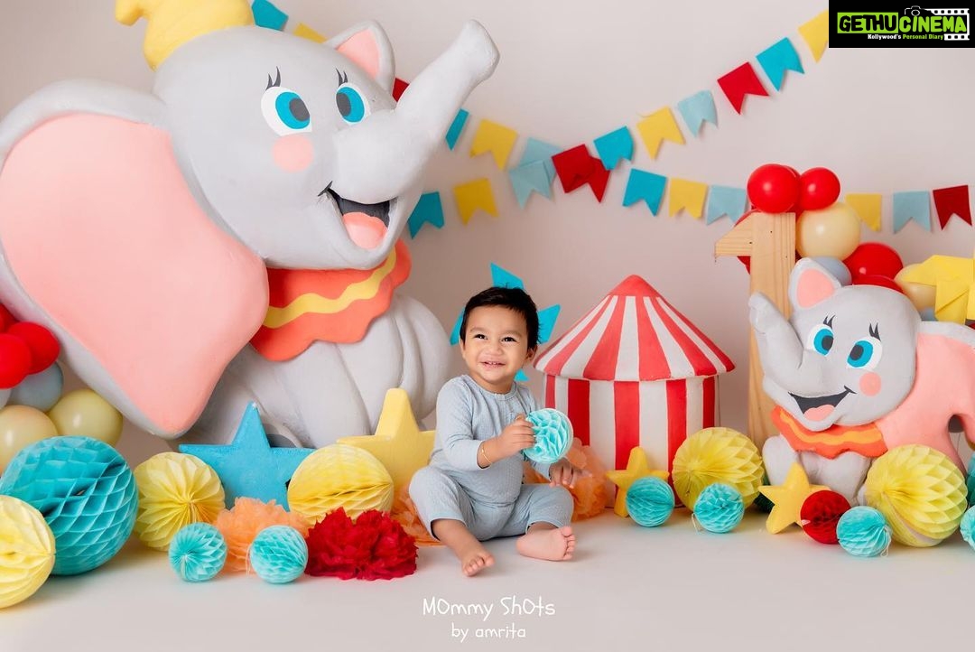 Alya Manasa Instagram – Very happy 😆 that my baby boy’s first ever ...