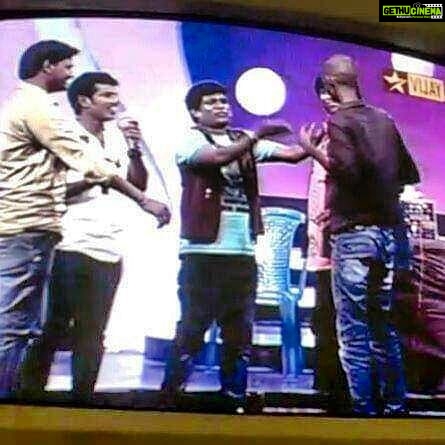 Bala Instagram – My first Vijay Tv entry with Balaji Anna miss you anna ...