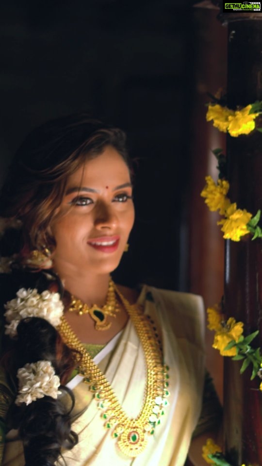 Dhanya Mary Varghese Engagement Photos