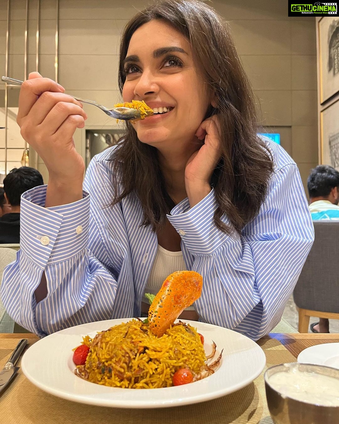 Diana Penty Instagram – Always better the next day 😋 #Biryani #FavouriteFood #PostEidFeels ...