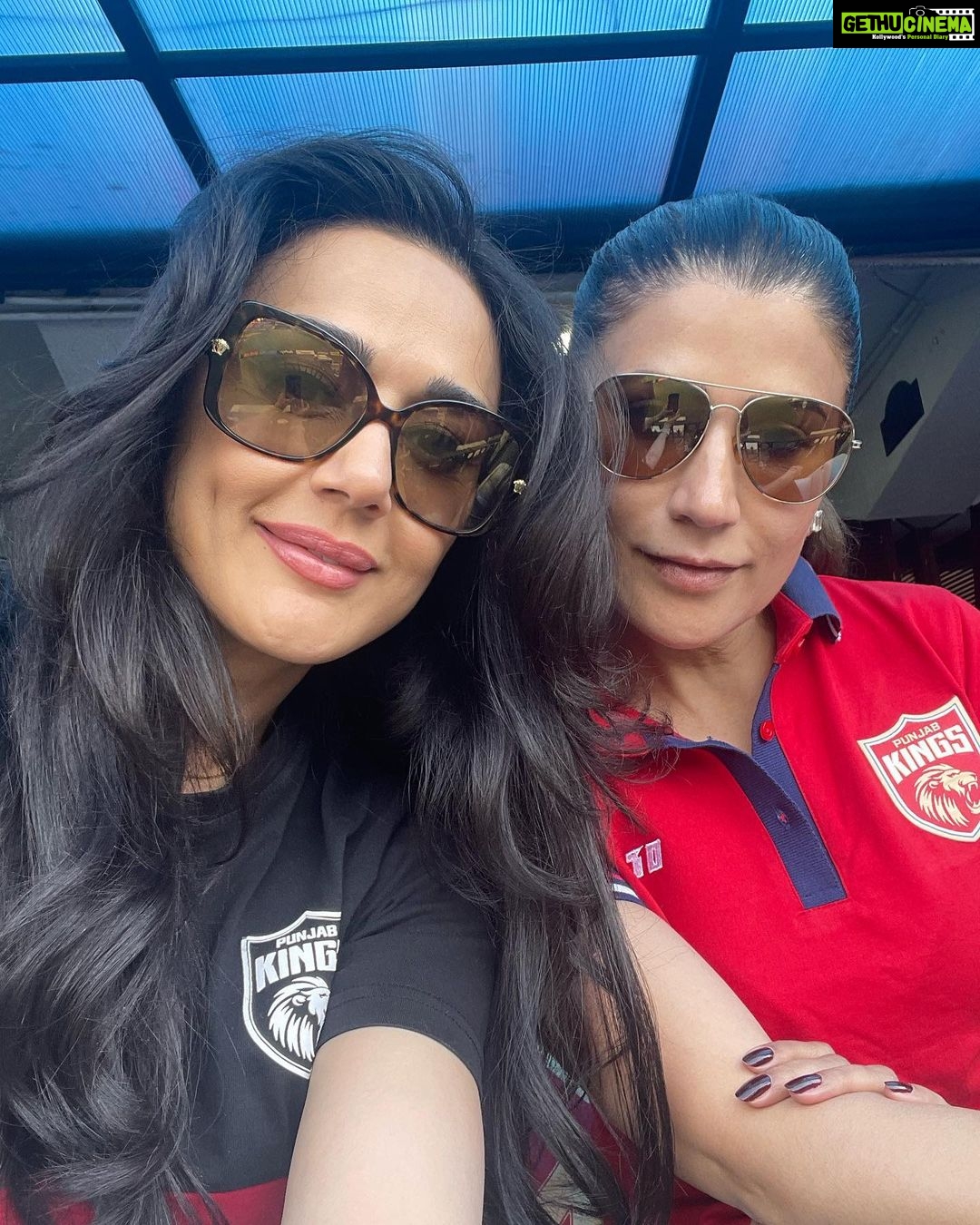 Preity Zinta Instagram – My good luck charm 😍 #bestfriends #ting Mohali ...