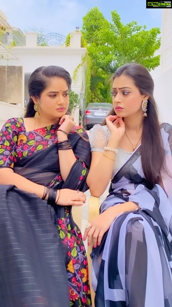 Sowmya Rao Nadig Instagram – Khadija vs Kanmani??? ️ ️ ️🥱 Sathya vs ...