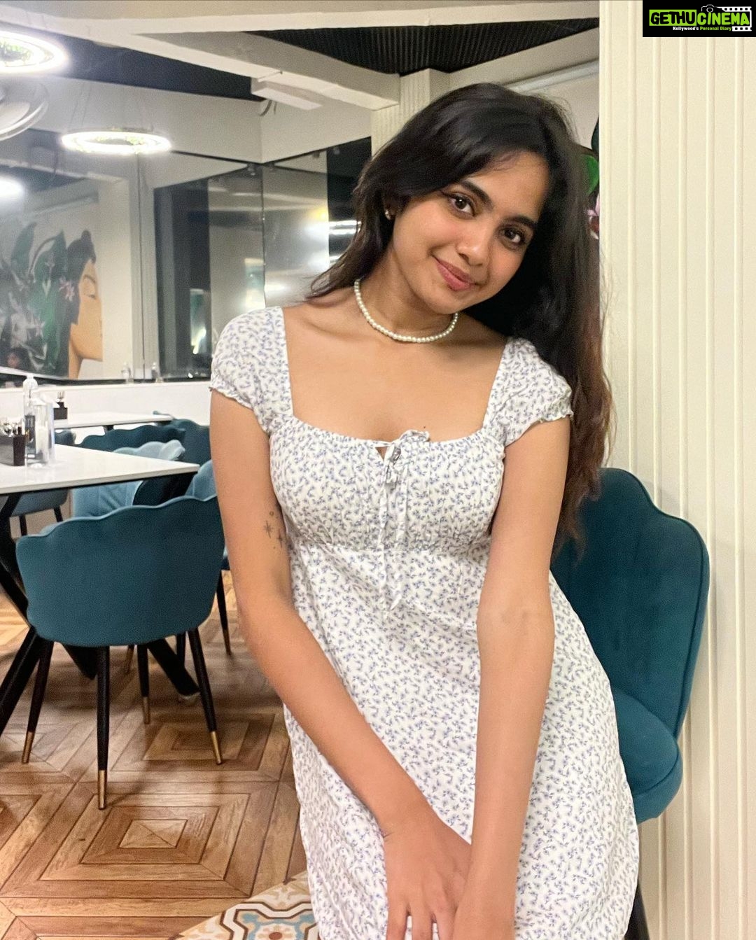 Devika Sanjay Instagram – little blue flowers | Gethu Cinema