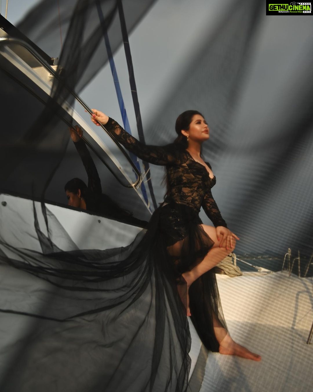 Ena Saha Instagram – February is the border between winter and spring 🖤 ...