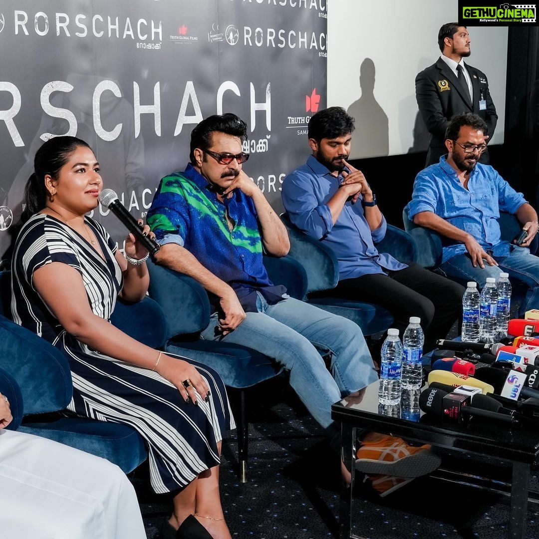 Grace Antony Instagram – Dubai @rorschachmovieofficial promotions. 🤍 ...