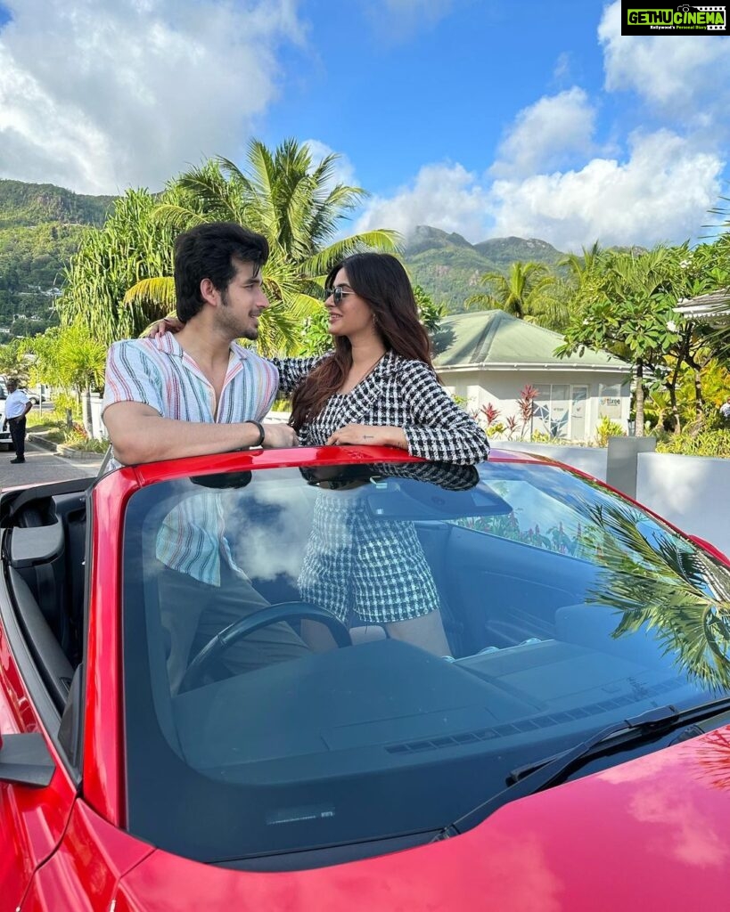 Karishma Sharma Instagram - Fanta boy and i wheeling in our dream car 😍 ...