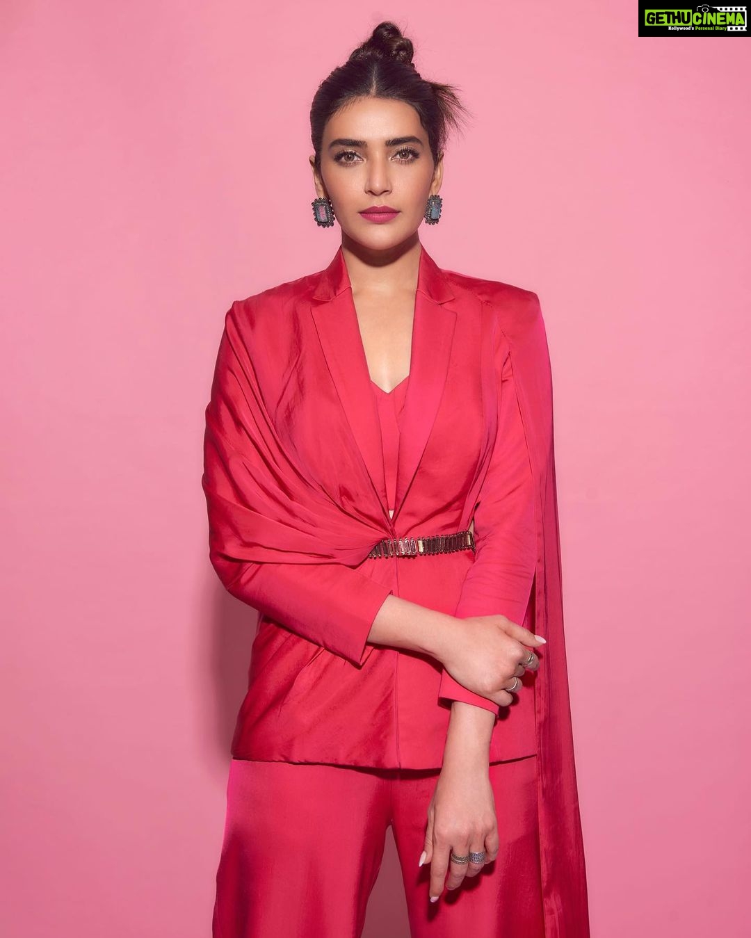 Karishma Tanna Instagram – Pretty in Pink and all 🩷🩷 Promotions for # ...