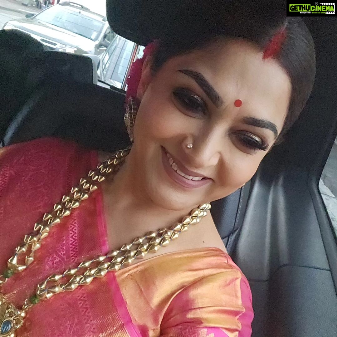 Kushboo Instagram – Everyone who appreciated my look and saree at the ...