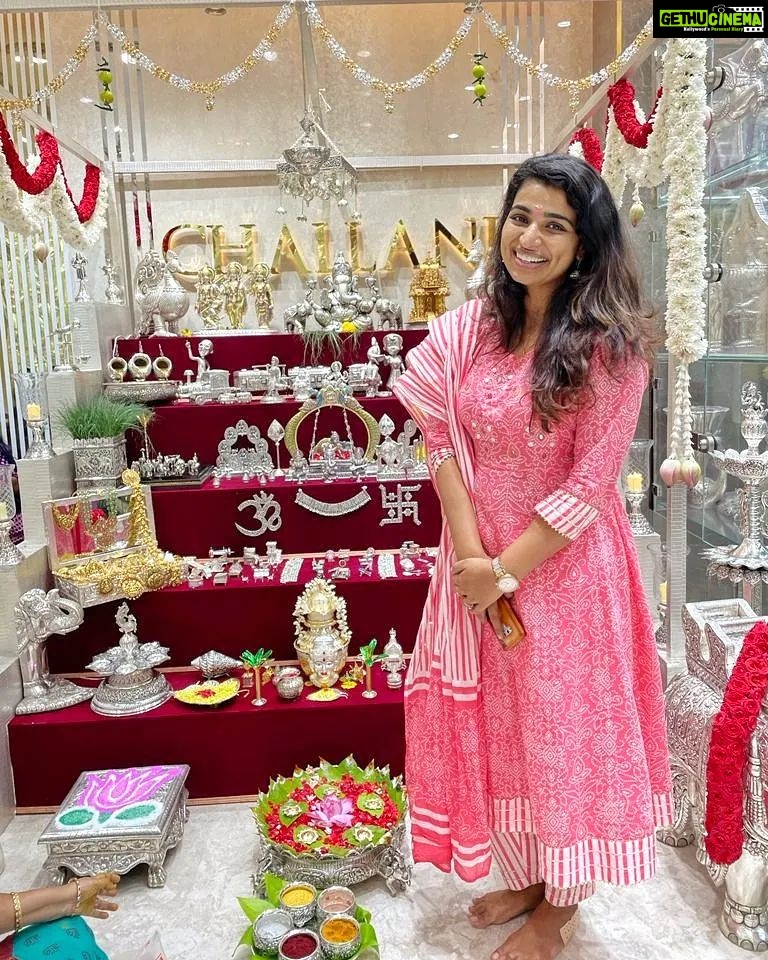 Lisha Chinnu Instagram – Happy Navarathri…!! Golu set up completely ...