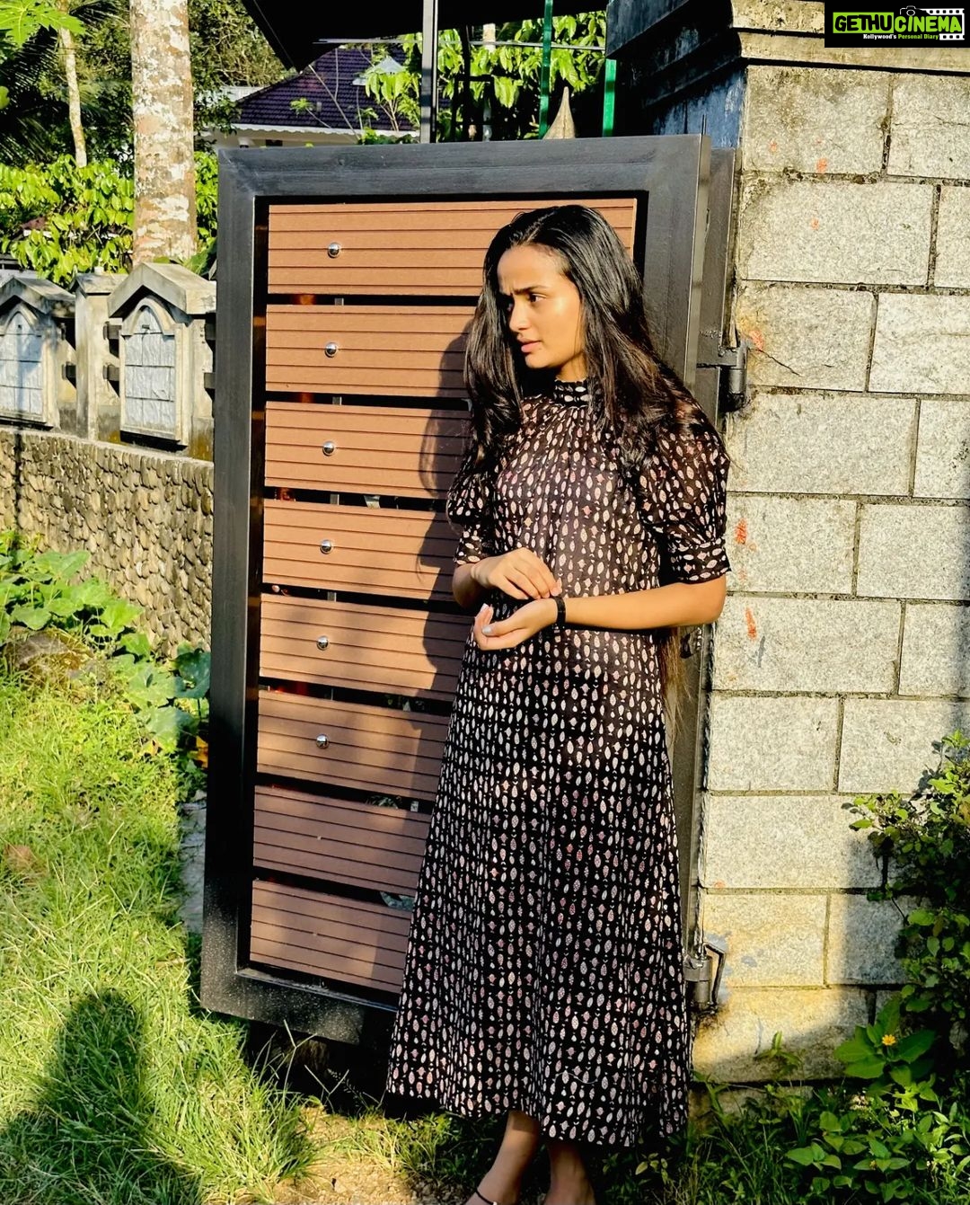 Meenakshi Anoop Instagram – Am in love with him 👗@cafefashion_by_remya ...