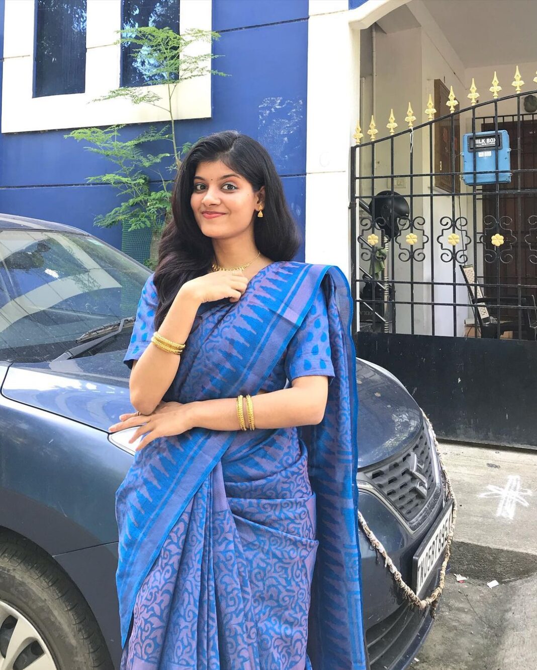 Actress Monisha Blessy HD Photos and Wallpapers December 2022 | Gethu Cinema