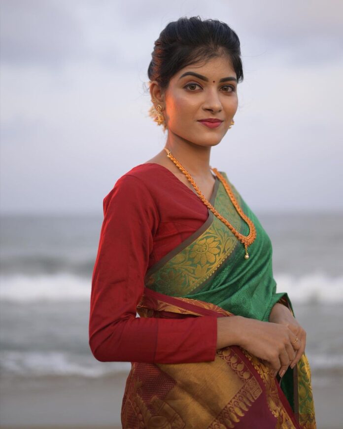 Actress Monisha Blessy HD Photos and Wallpapers May 2022 | Gethu Cinema