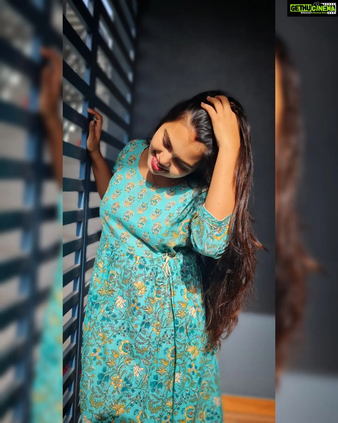 Mridula Vijay Instagram – Loving myself 🥰 Maternity and feeding kurthi ...