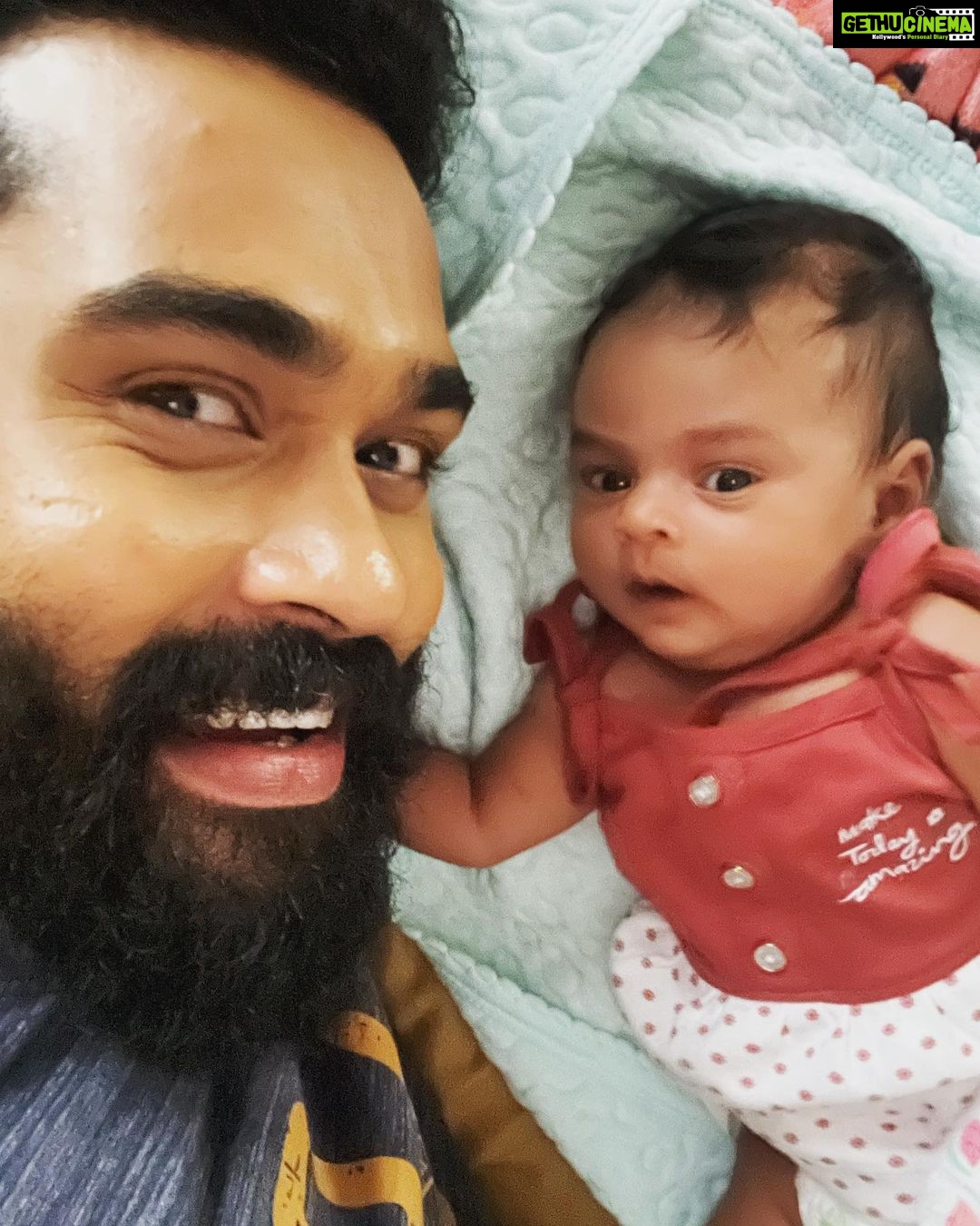 Mridula Vijay Instagram – Selfie with my heart and heart beat ️ ...