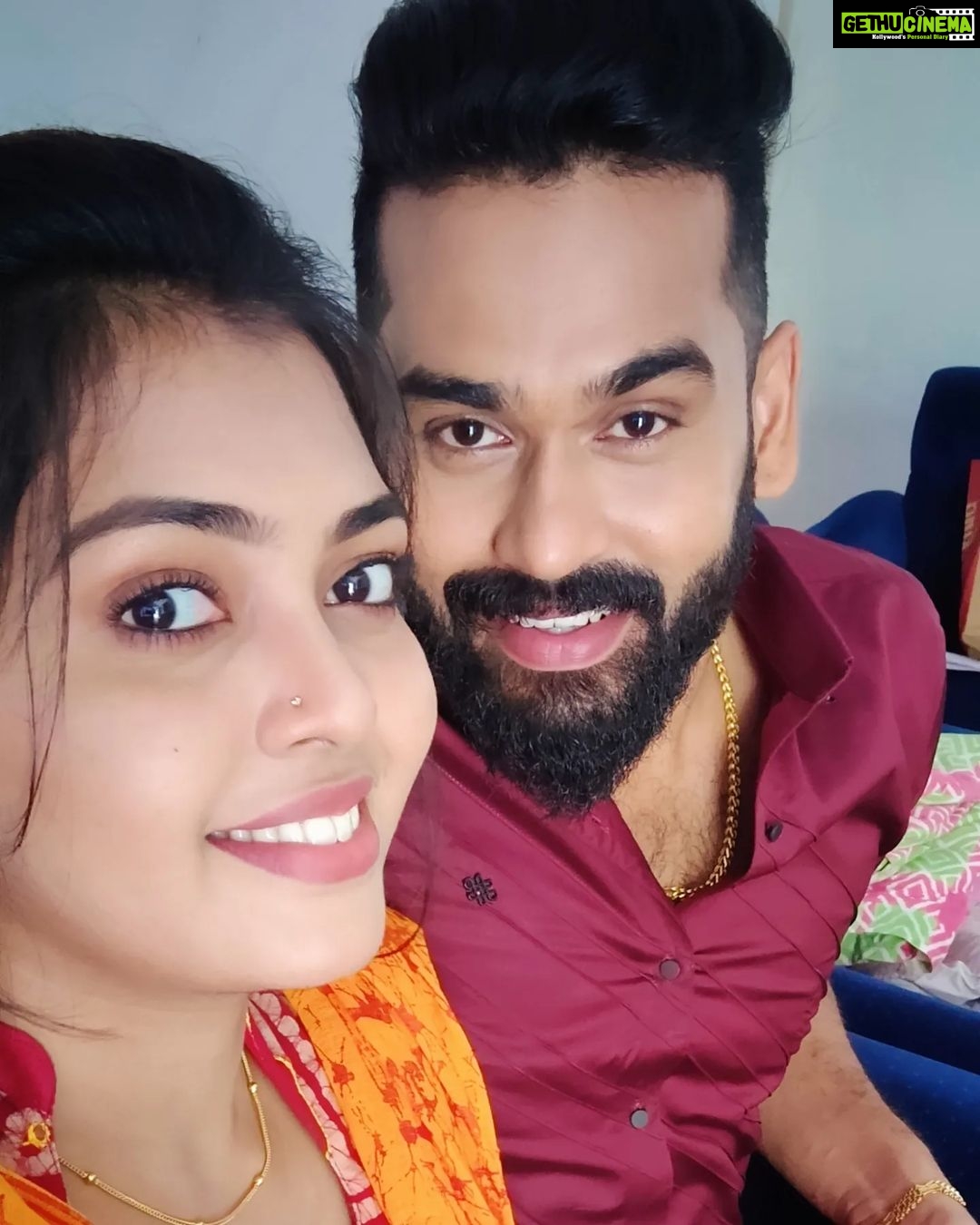 Mridula Vijay Instagram – Happy birthday to the best husband ever ️😘 ...