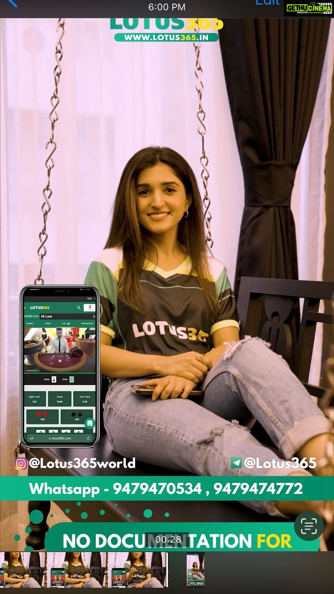 Nidhi Shah Instagram - This IPL Gear up with @lotus365world 🏏, Now don ...