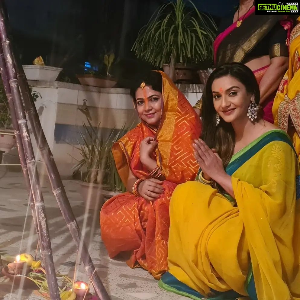 Rati Pandey Instagram – Aap sabhi ko chatth puja ki hardik shubh ...
