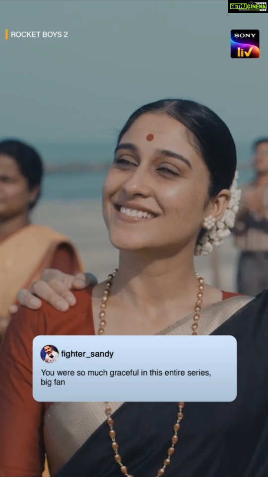 Regina Cassandra Instagram – We know – Regina as Mrinalini Sarabhai is ...