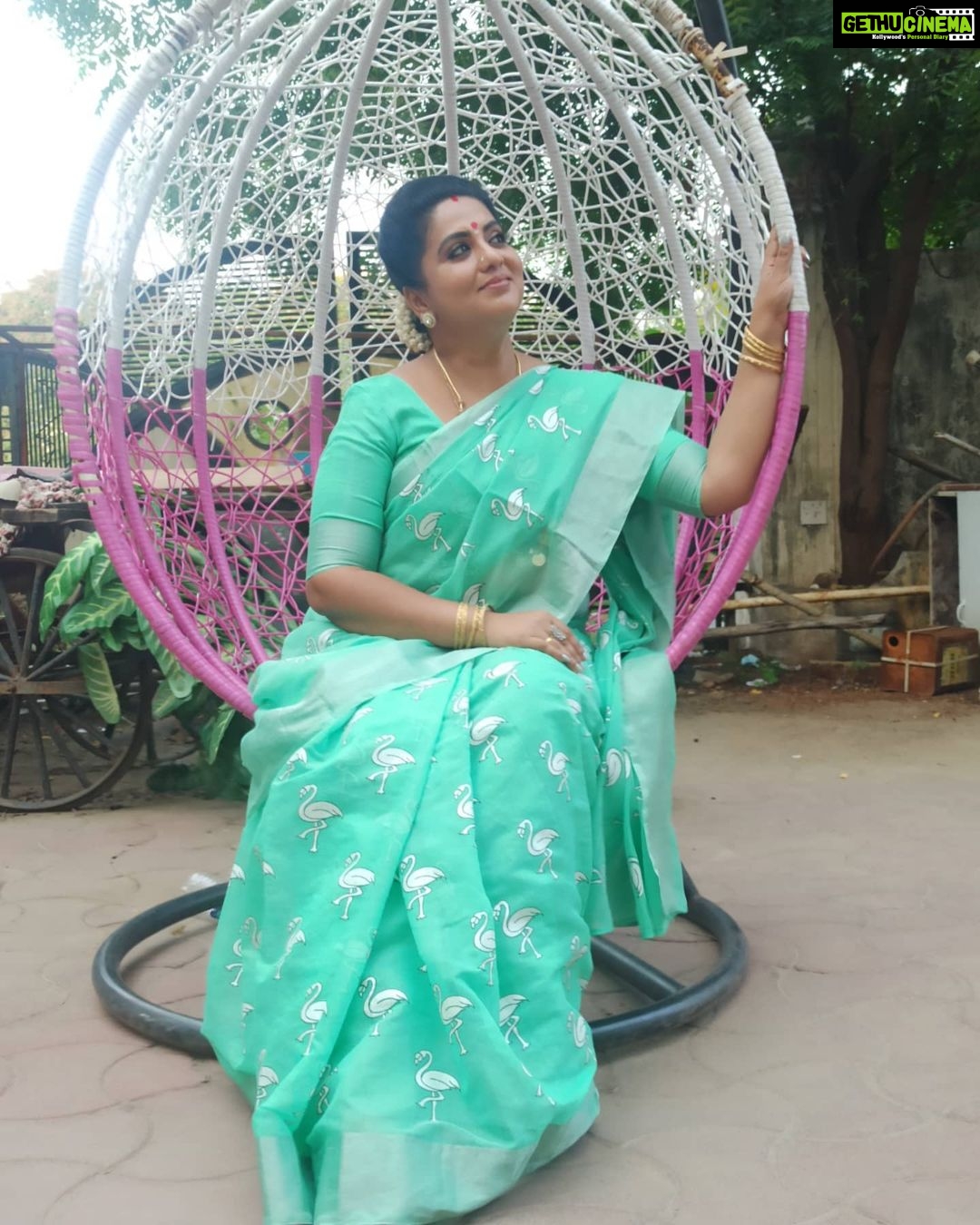 Rupa Sri Instagram – Good morning Thanks for the beautiful saree ...