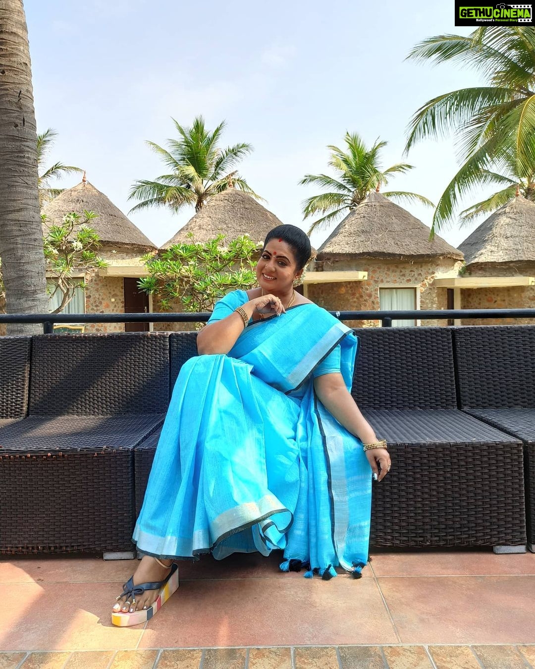 Rupa Sri Instagram – Thank you so much for this wonderful saree @ashas ...