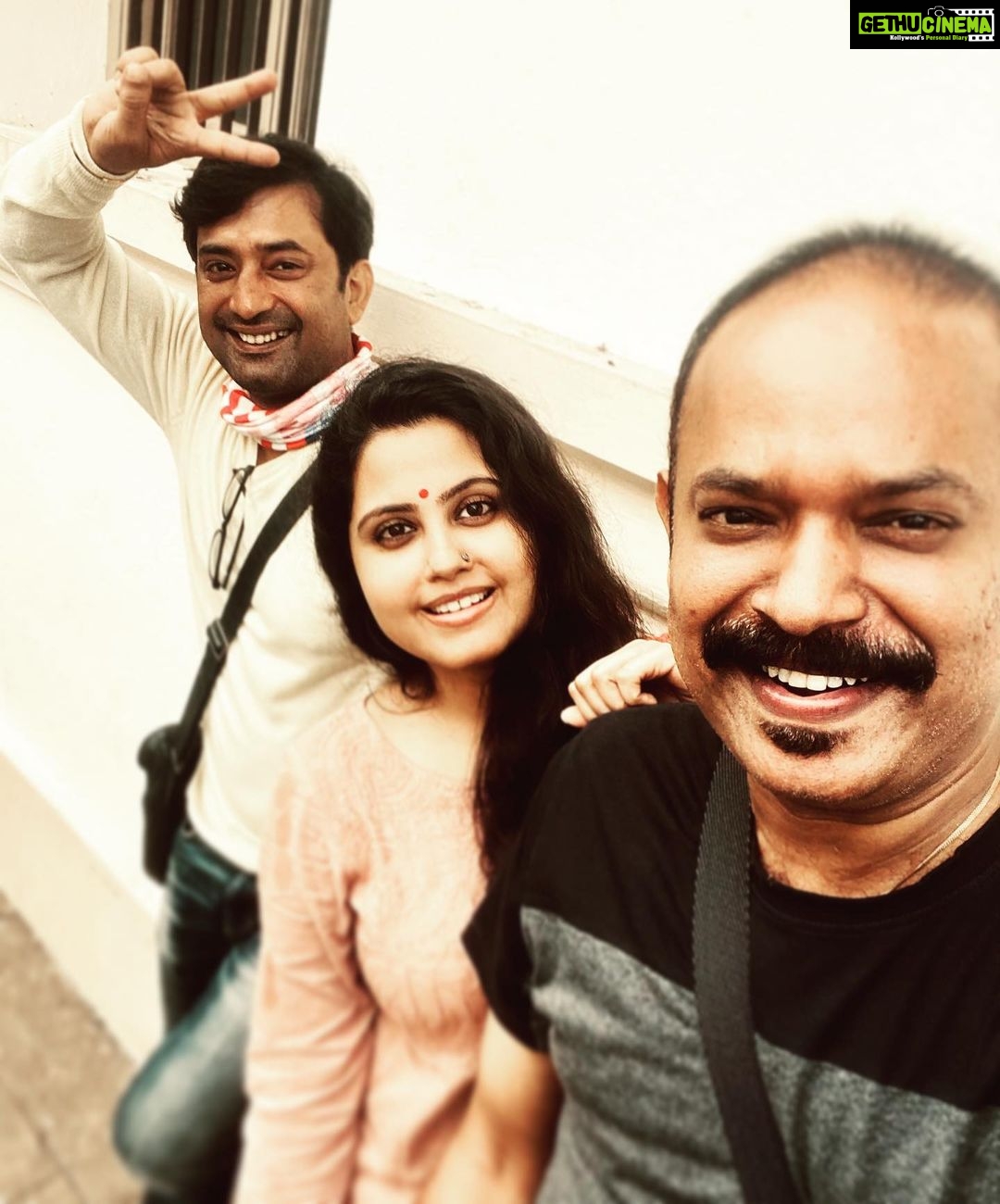 Venkat Kumar Gangai Amaren Instagram – #rendevous with @aravindaakash ...