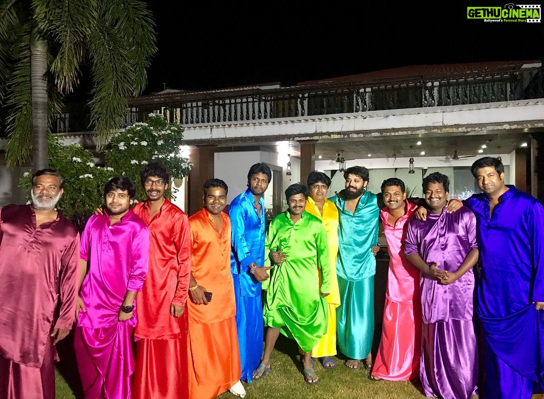 Vennela Kishore Instagram – Group: FlyingColors Host: Venu Theme: A ...