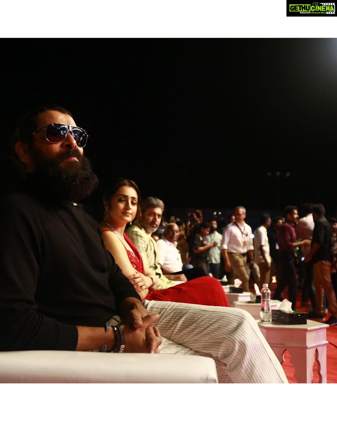 Vikram Instagram – Thank you for all the love Kochi. 💛 #ps2 | Gethu Cinema