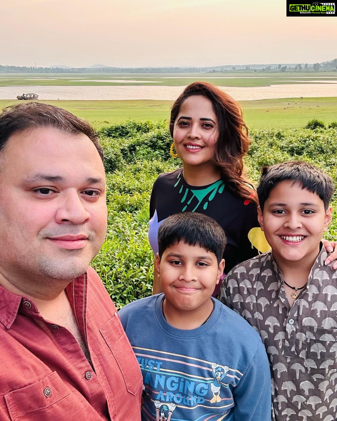 Anasuya Bharadwaj Instagram – Mother Nature doesn’t need a filter.. 🌅 ...