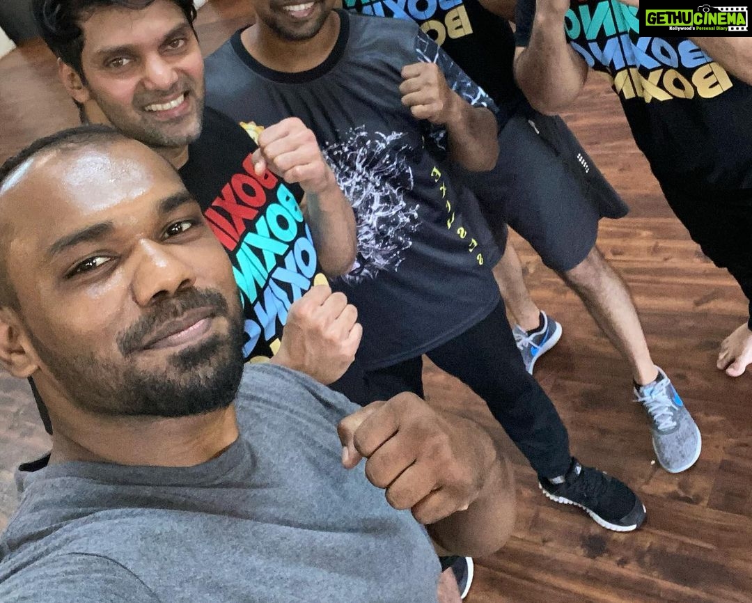 Arya Instagram – #boxing session with brothers #family # ...