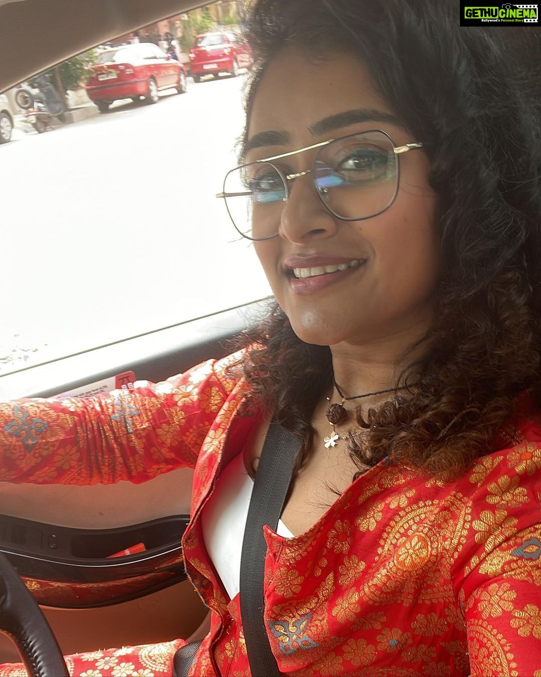 Sangeetha Sringeri Instagram - Thank you so much @laxmikrishnaofficial for this beautiful gift ...