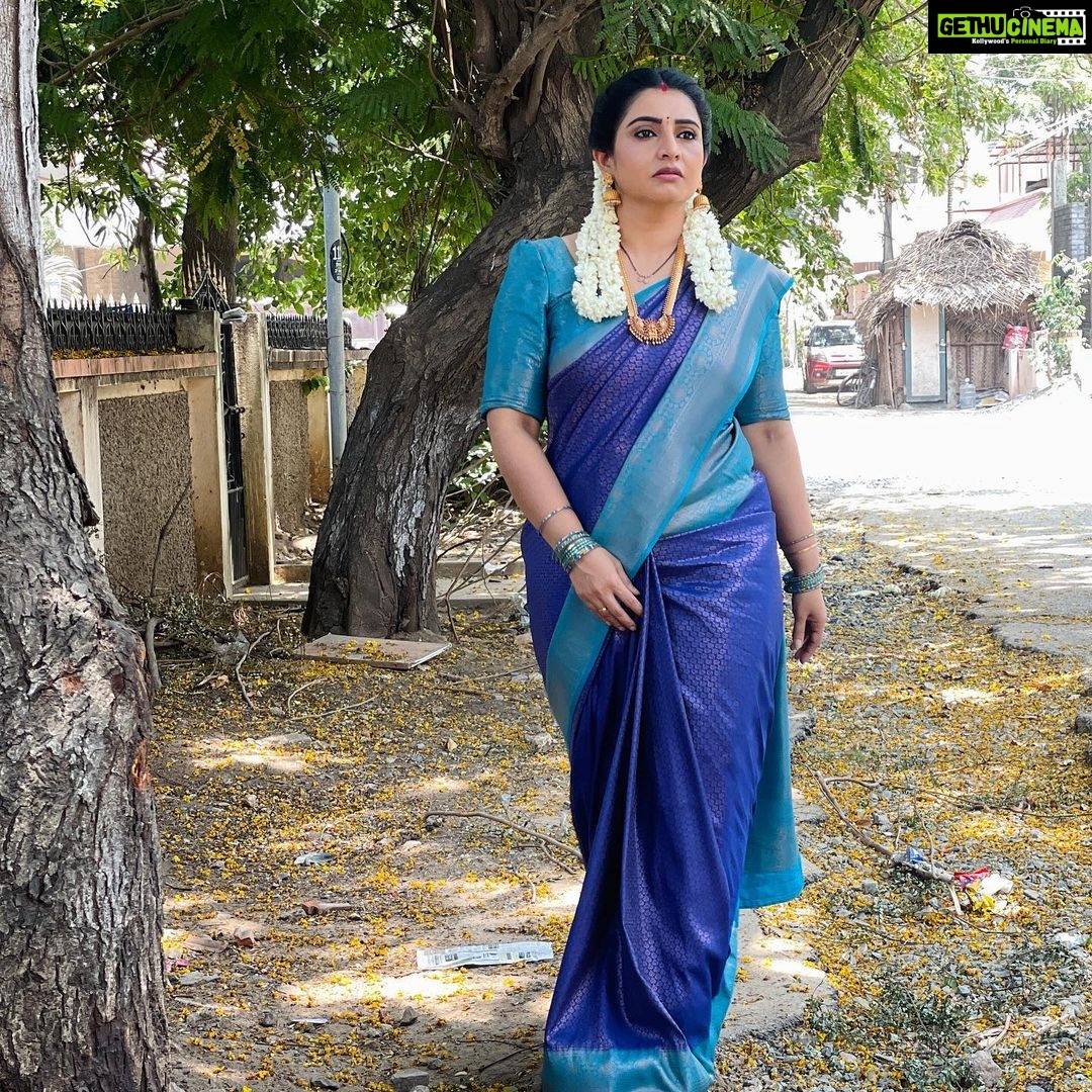 Sujitha Instagram - Click 📸 Work gap ல photo 🤩 Beautiful saree and ...