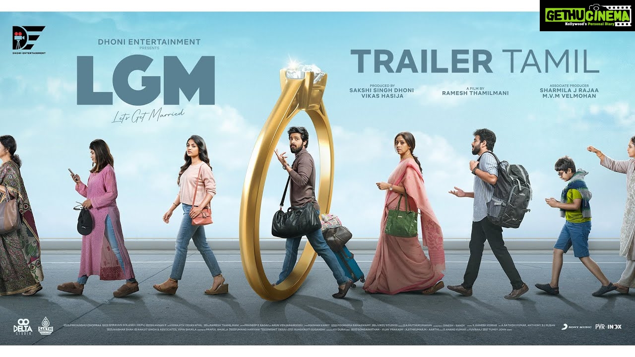 LGM Official Trailer Tamil | Dhoni Entertainment | Harish Kalyan | Nadiya | Ivana |Ramesh ...