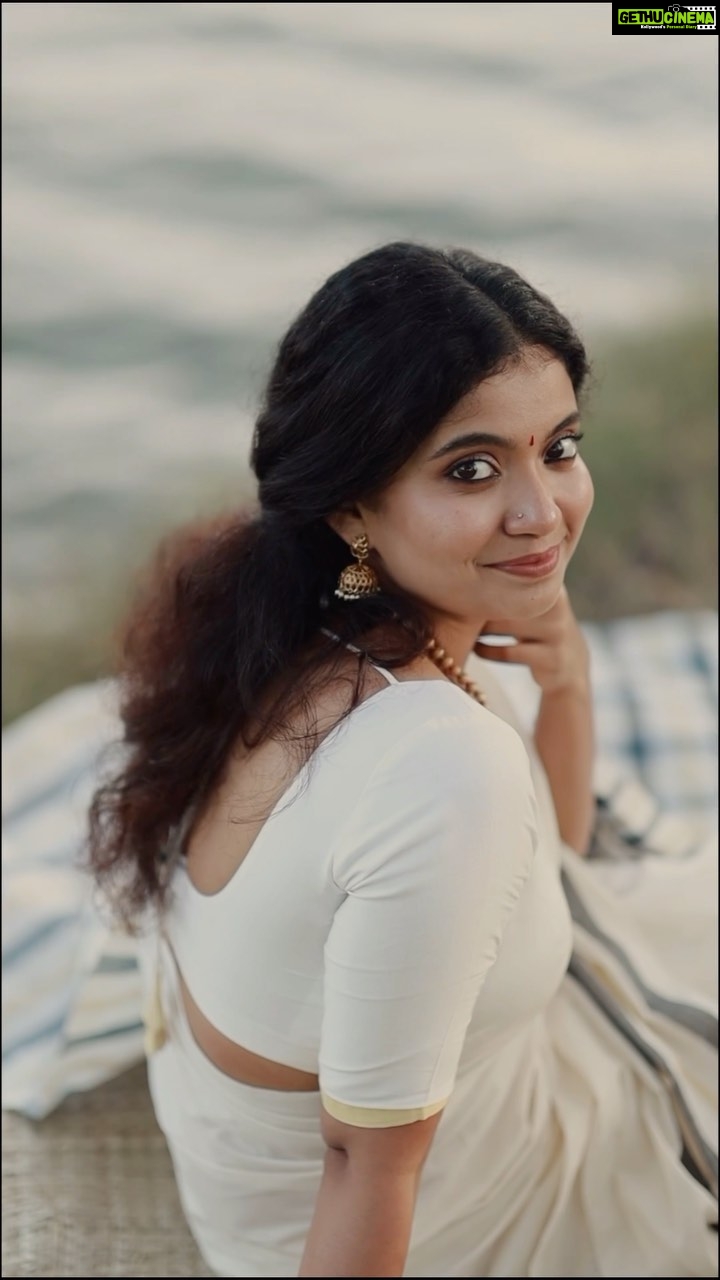 Anna Ben Instagram – Onam🌸 Featuring @benanna_love Video by: @yaami ...