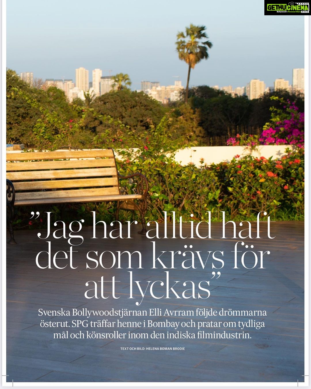 Elli AvrRam Instagram – My interview in Sweden with lovely Helena ...