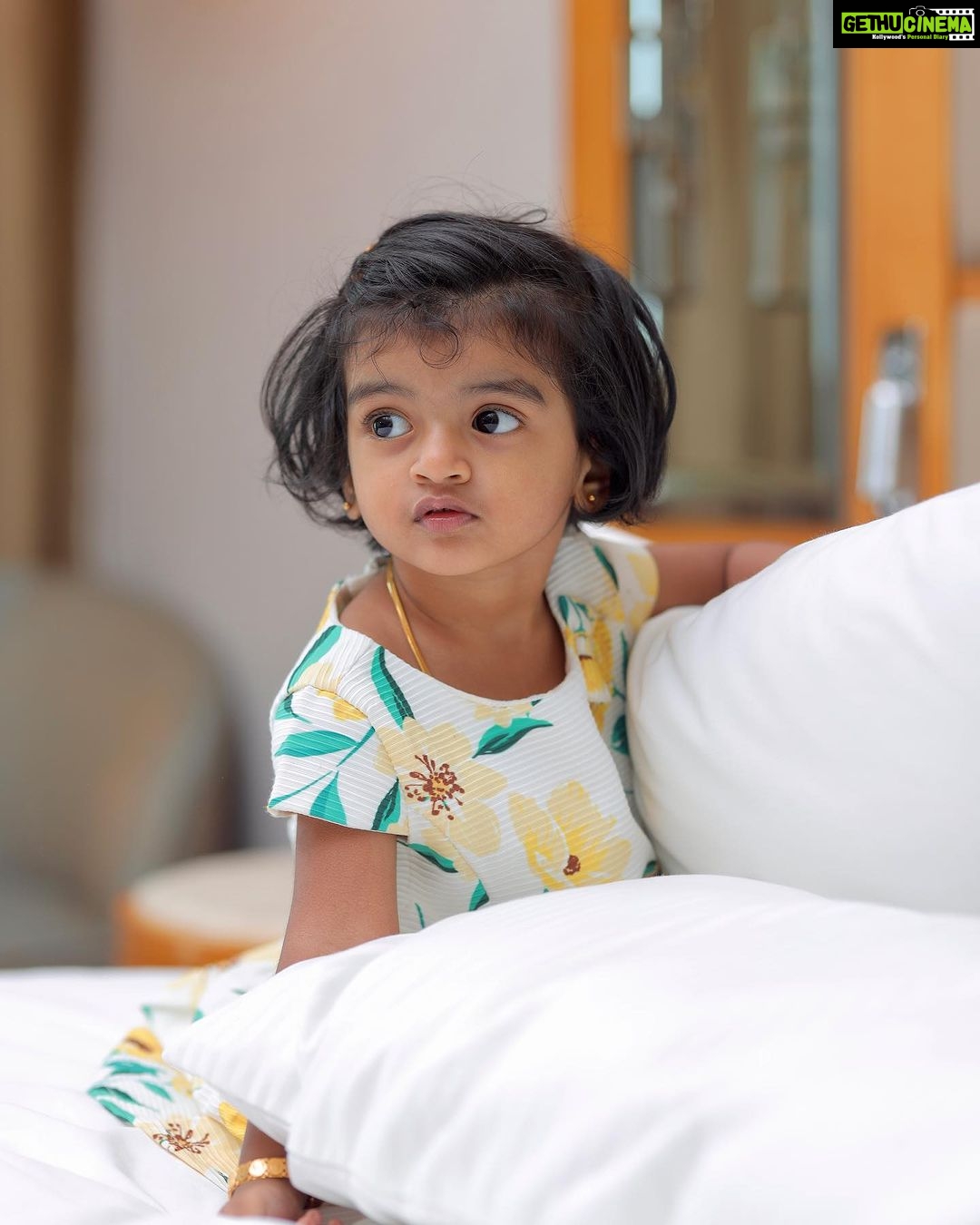 Sridevi Ashok Instagram – @sitara_chintala – A giggle wrapped in ...