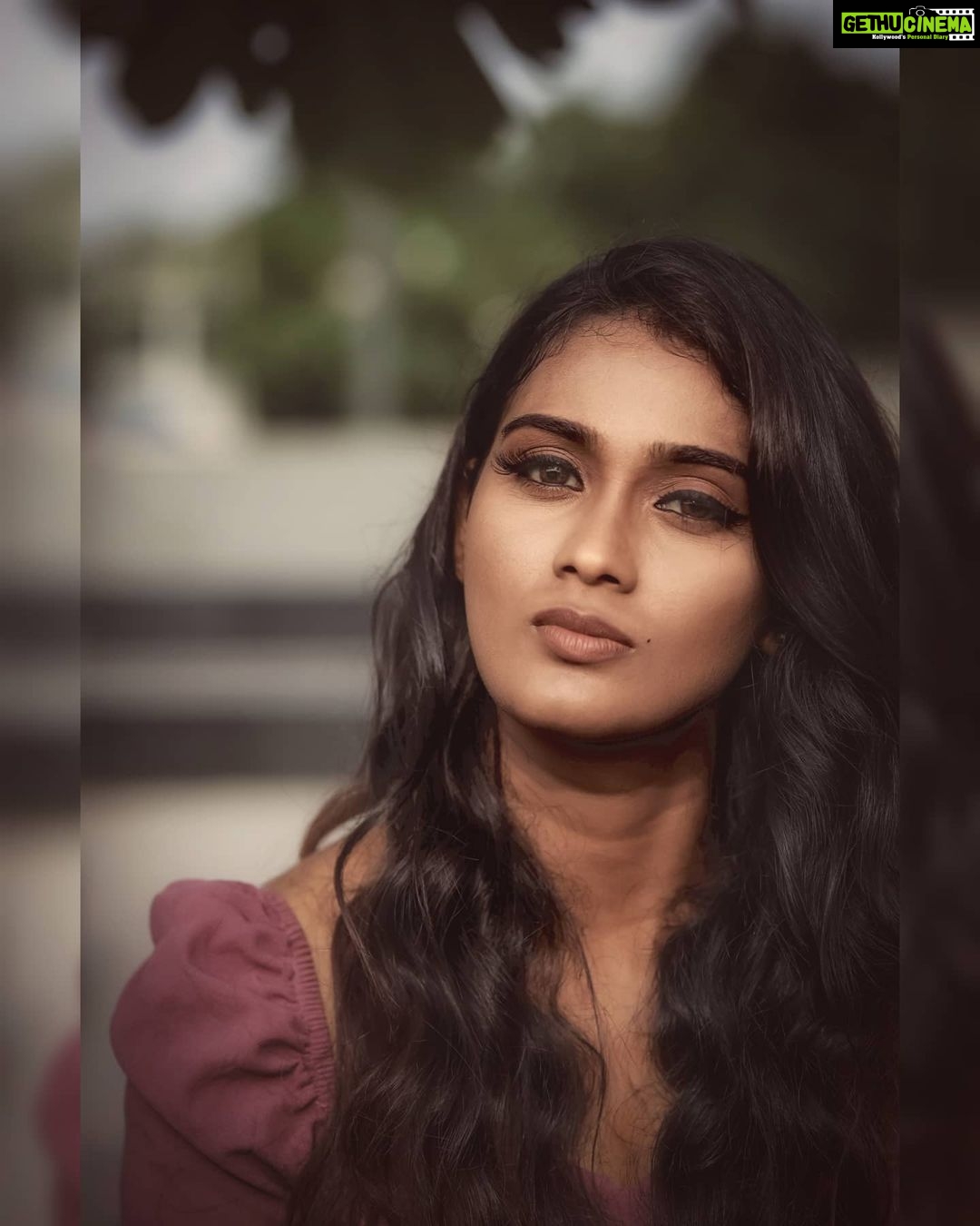 Poornima Ravi Instagram – I speak in hundred silent ways ! Photographed ...