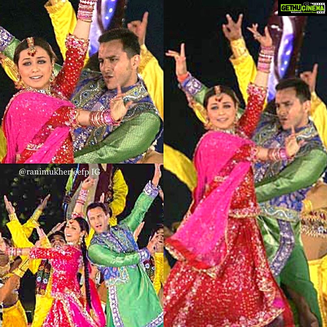 Rani Mukerji Instagram – Rani Mukerji and Saif Ali Khan performing at ...