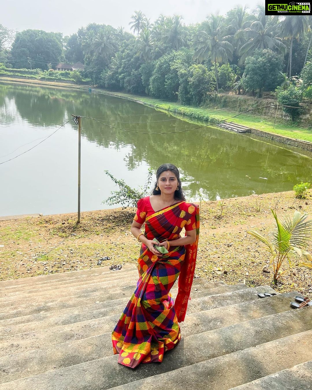 Rithika Tamil Selvi Instagram – Good morning with good vibes 😇☺️🙏🏻 ...