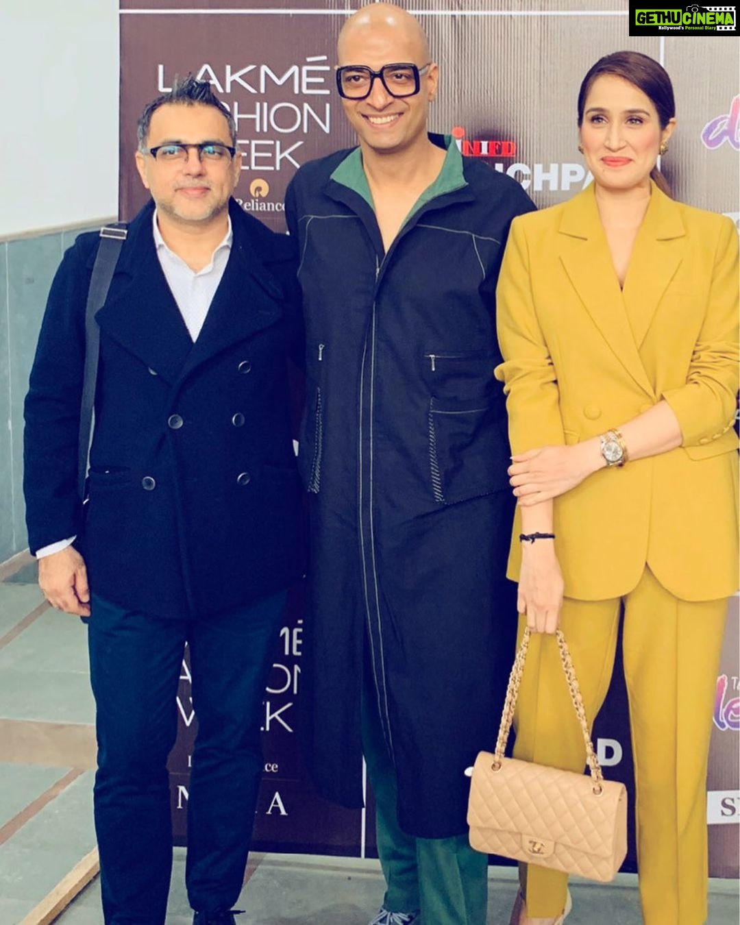 Sagarika Ghatge Instagram – Another one at the INIFD institute delhi ...