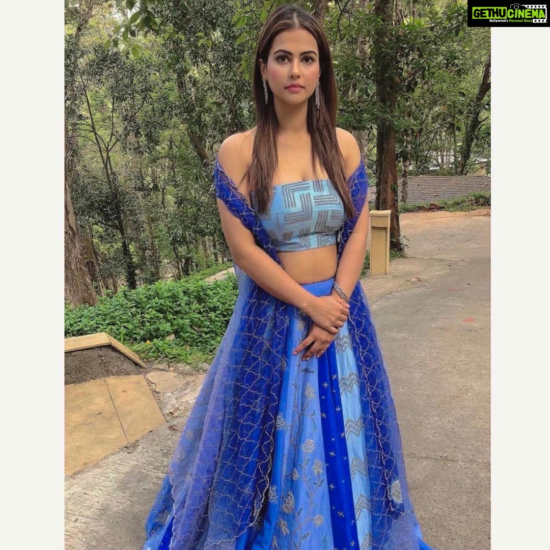 Sharmiela Mandre Instagram – Wearing a beautiful creation by ...