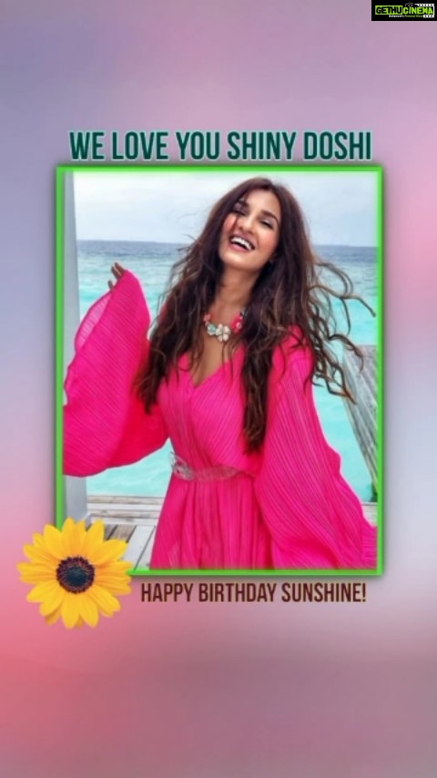 Shiny Doshi Instagram – ~ Happy Birthday Sunshine!! @shinydoshi15 🤗🥂 ️ ...