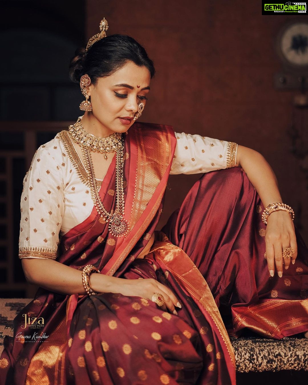 Prarthana Behere Instagram – 🤎 . In frame @prarthana.behere Makeup By ...