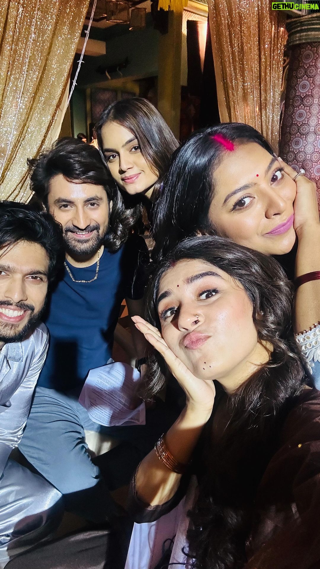 Adrija Addy Roy Instagram – That’s us , energetic and on toes before ...