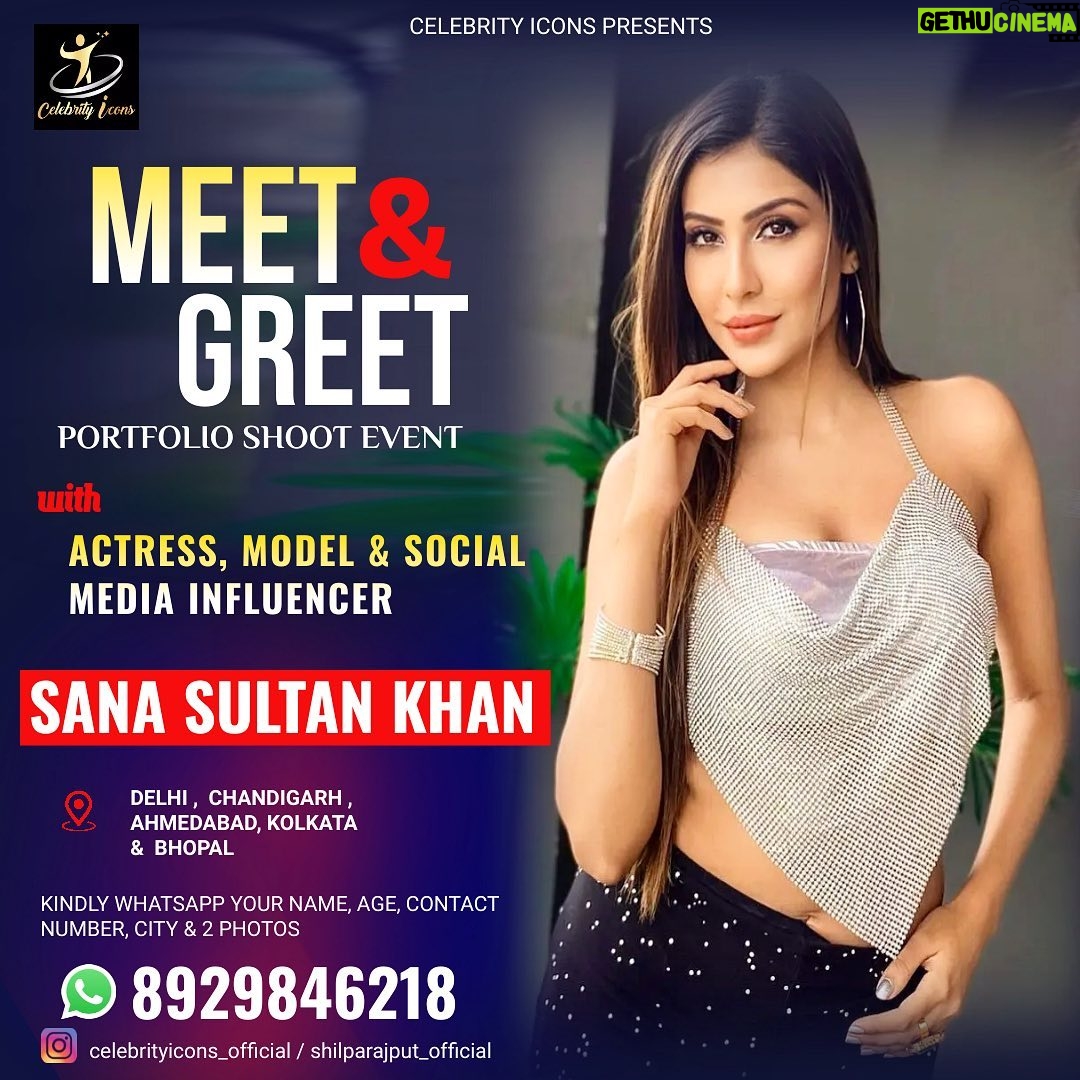 Sana Sultan Instagram – Soo yeah!! Finally a Meet & Greet with u ...