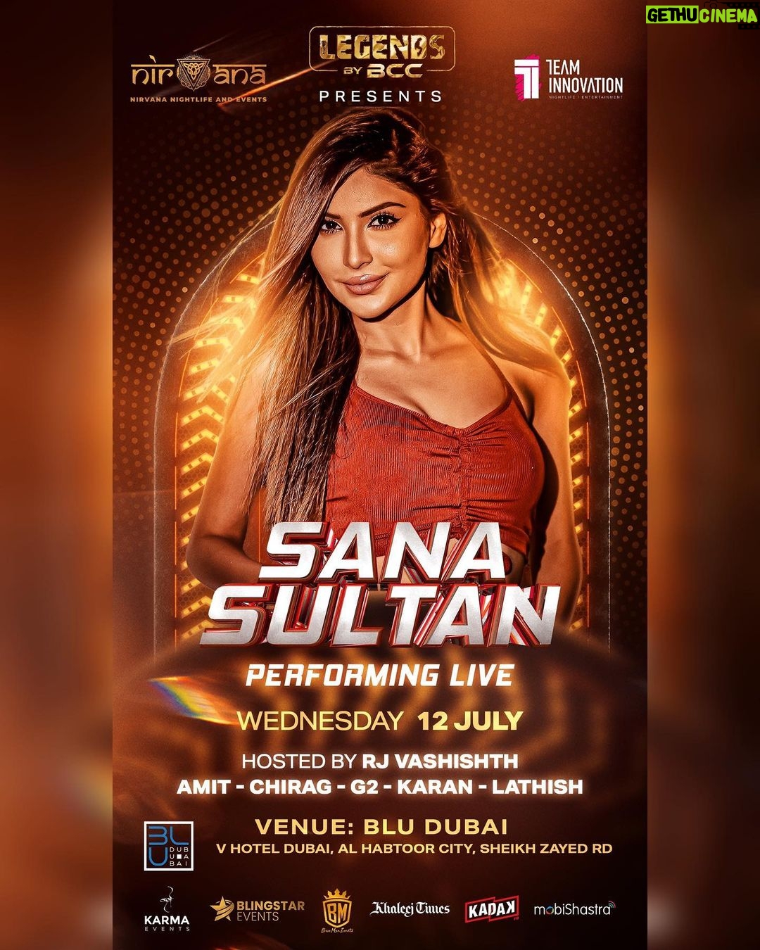 Sana Sultan Instagram – Dubaiii, it’s a Huge Day🥰 See you guys tonight ...