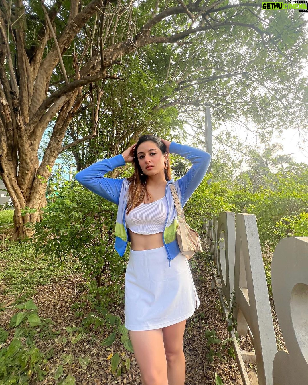 Uditi Singh Instagram – Hello Pune🤍💚🩵💜 | Gethu Cinema