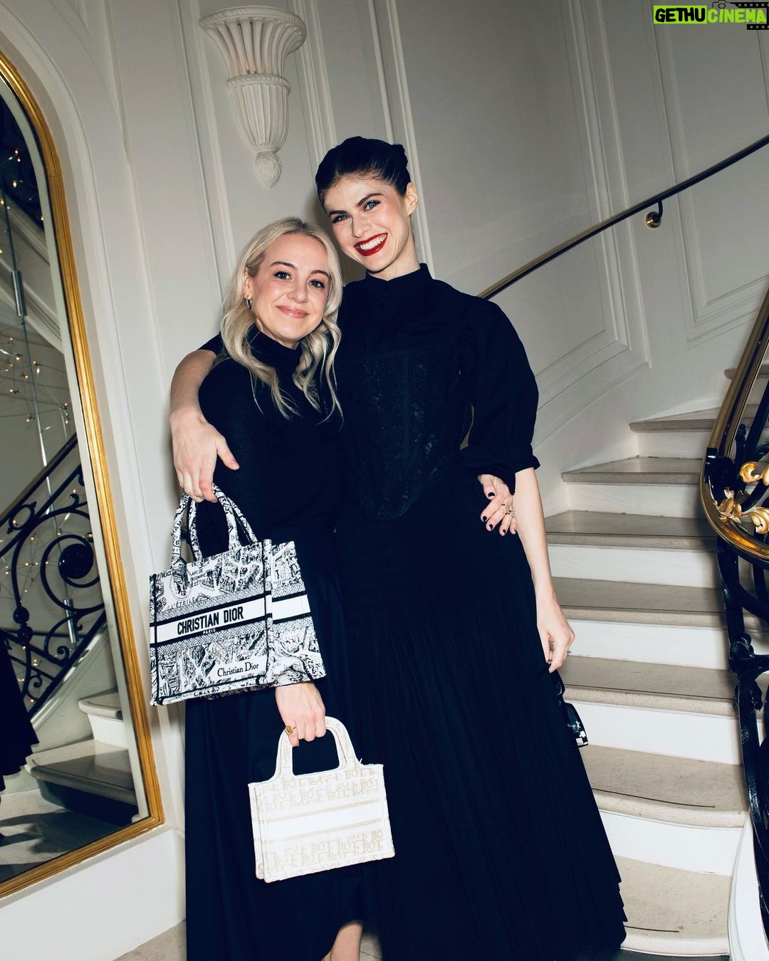 Alexandra Daddario Instagram – Rodin, Allie, Eiffel Tower. Jet lag not ...