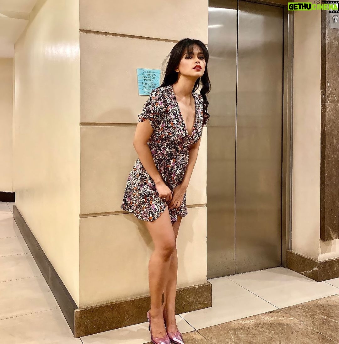 Angela Morena Instagram – stay in that lavender haze 💜 | Gethu Cinema